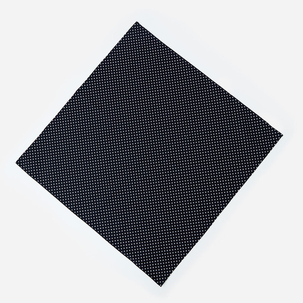 Black Polkadot Neckerchief - Dancys London Ltd.