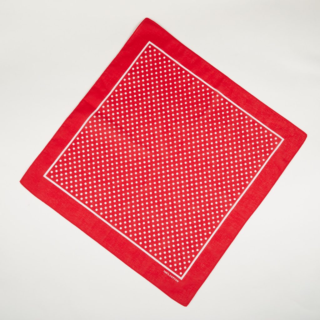 Red Polkadot Neckerchief - Dancys London Ltd.